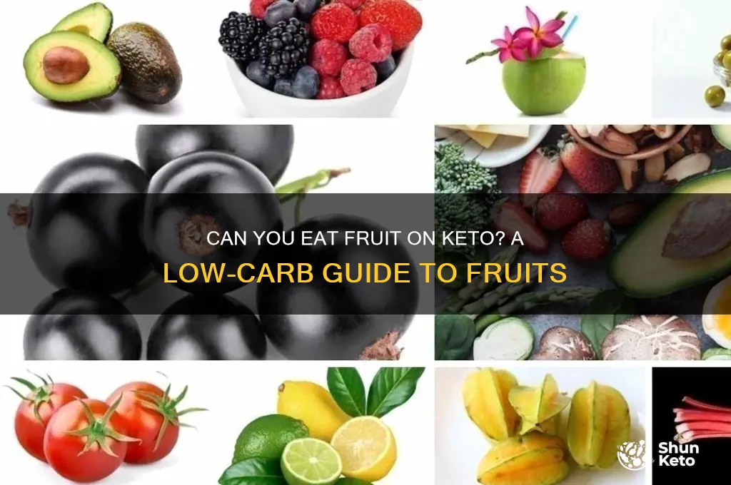 Can You Eat Fruit On Keto? A Low-Carb Guide To Fruits | ShunKeto