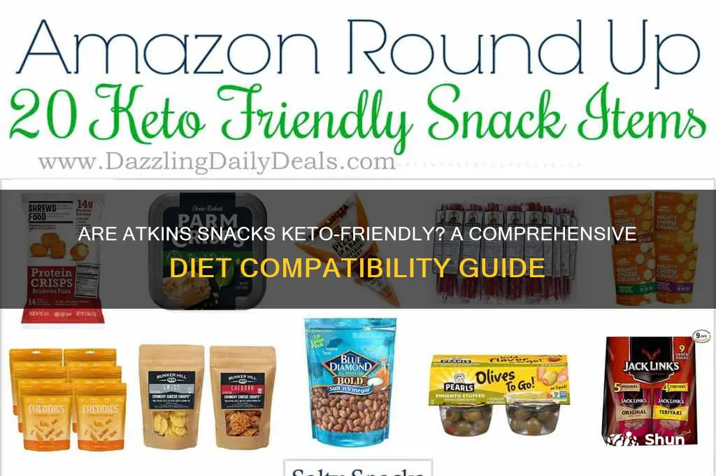 Are Atkins Snacks Keto-Friendly? A Comprehensive Diet Compatibility ...