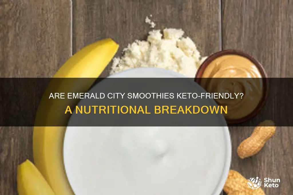Are Emerald City Smoothies Keto-Friendly? A Nutritional Breakdown ...