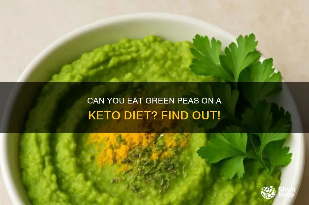 Can You Eat Green Peas On A Keto Diet? Find Out! | ShunKeto