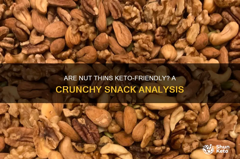 Are Nut Thins Keto-Friendly? A Crunchy Snack Analysis | ShunKeto
