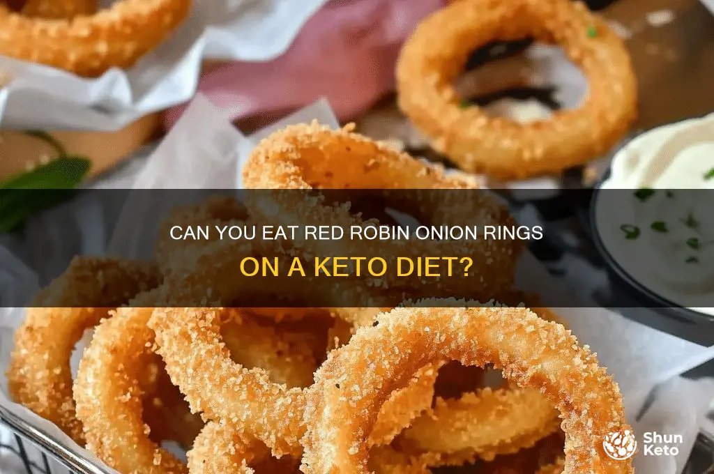 Can You Eat Red Robin Onion Rings On A Keto Diet? | ShunKeto