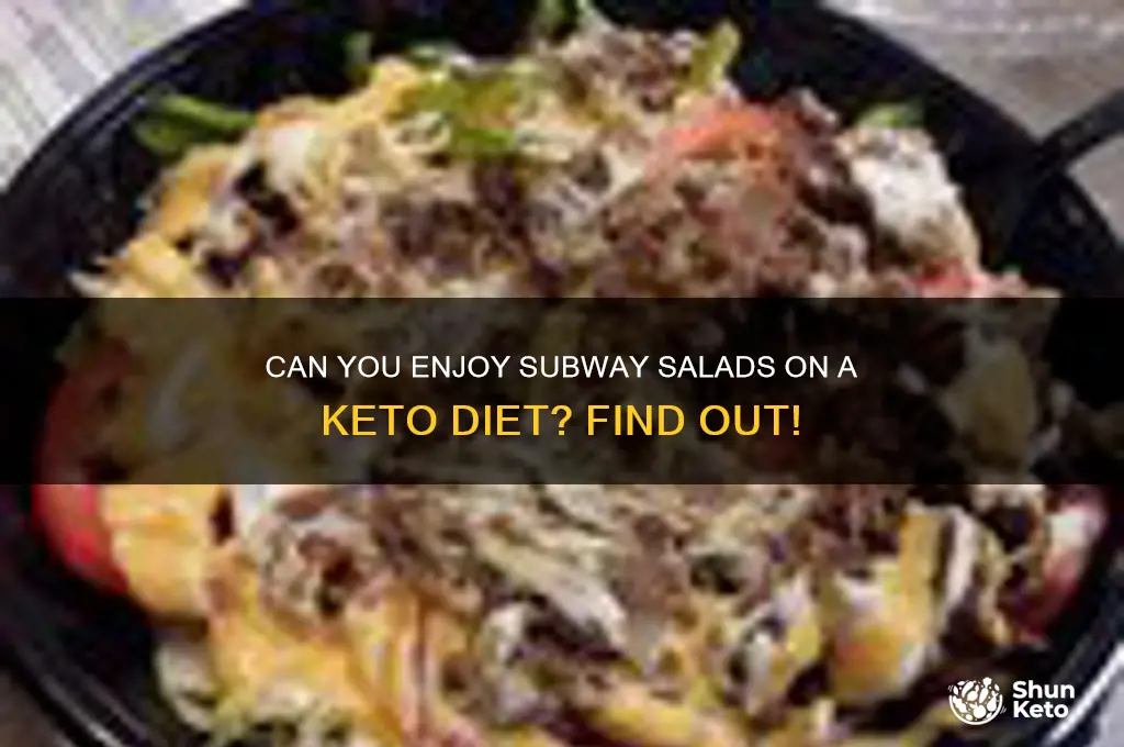 Can You Enjoy Subway Salads On A Keto Diet? Find Out! | ShunKeto