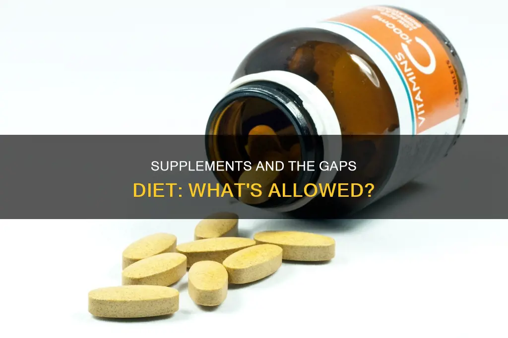 Supplements And The Gaps Diet: What's Allowed? | ShunKeto