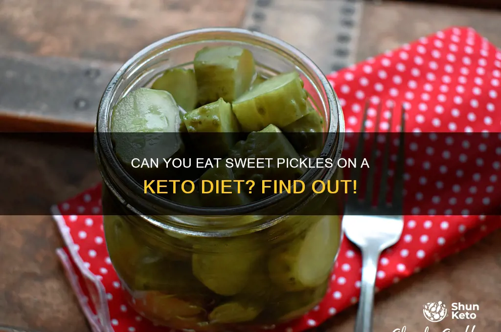 Can You Eat Sweet Pickles On A Keto Diet? Find Out! | ShunKeto