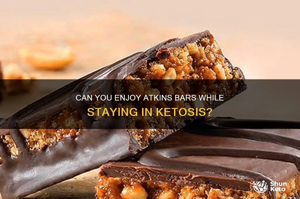 Can You Enjoy Atkins Bars While Staying In Ketosis? | ShunKeto