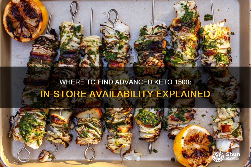 Where To Find Advanced Keto 1500: In-Store Availability Explained ...