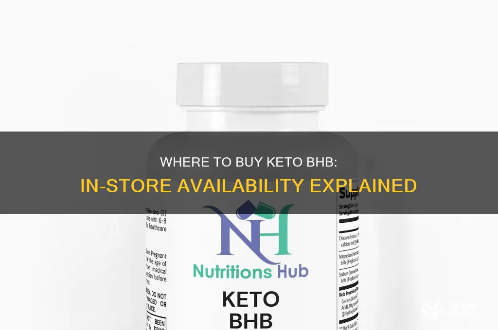 Where To Buy Keto Bhb: In-Store Availability Explained | ShunKeto