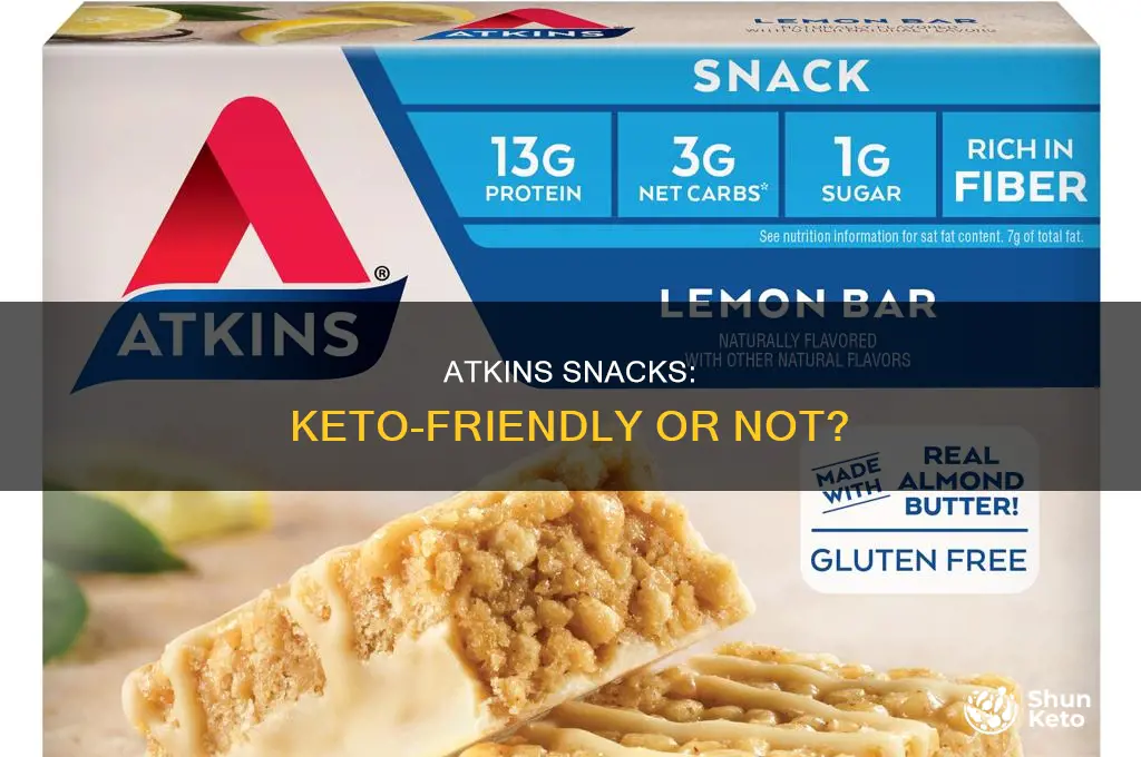Atkins Snacks: Keto-Friendly Or Not? | ShunKeto