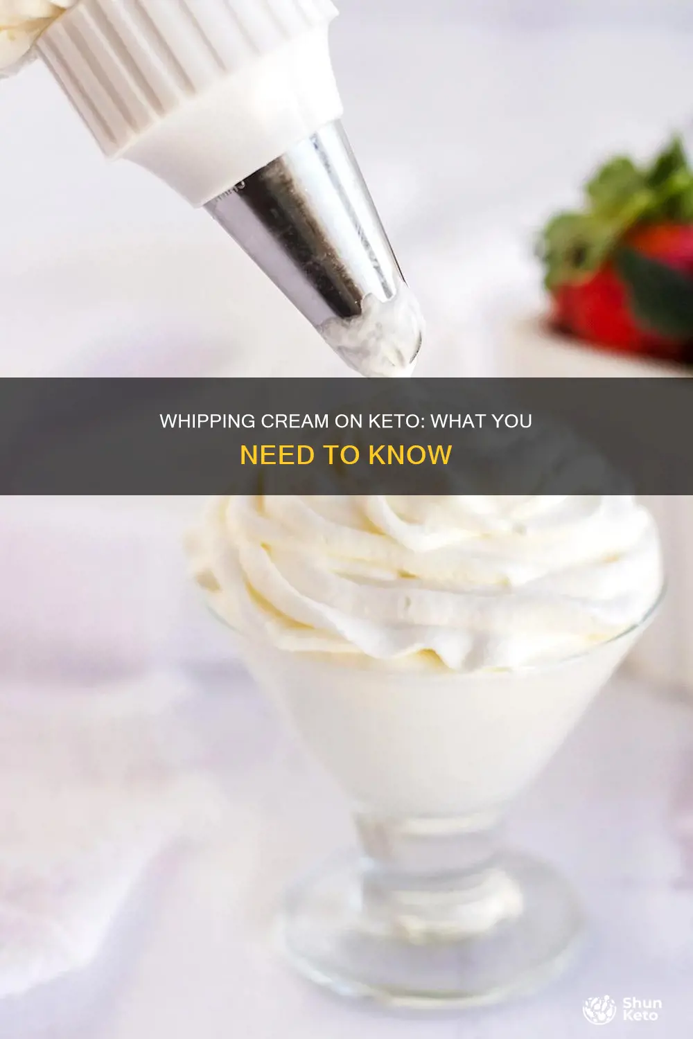Whipping Cream On Keto: What You Need To Know | ShunKeto