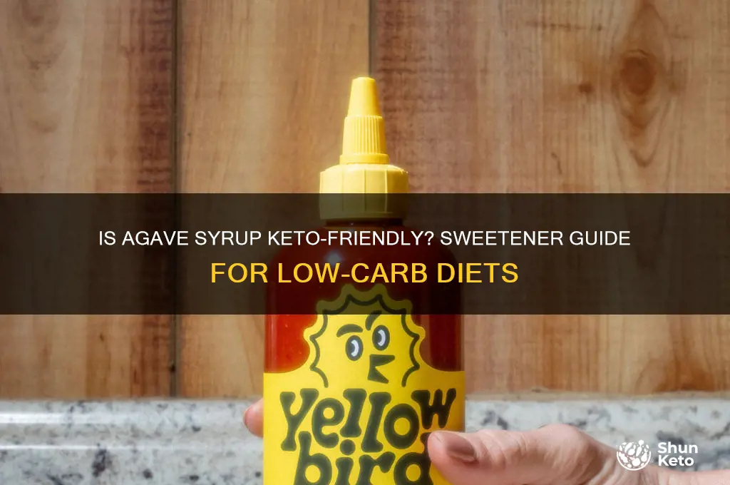 Is Agave Syrup Keto-Friendly? Sweetener Guide For Low-Carb Diets | ShunKeto