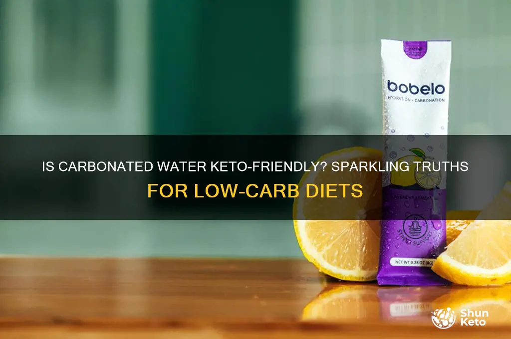 Is Carbonated Water Keto-Friendly? Sparkling Truths For Low-Carb Diets ...