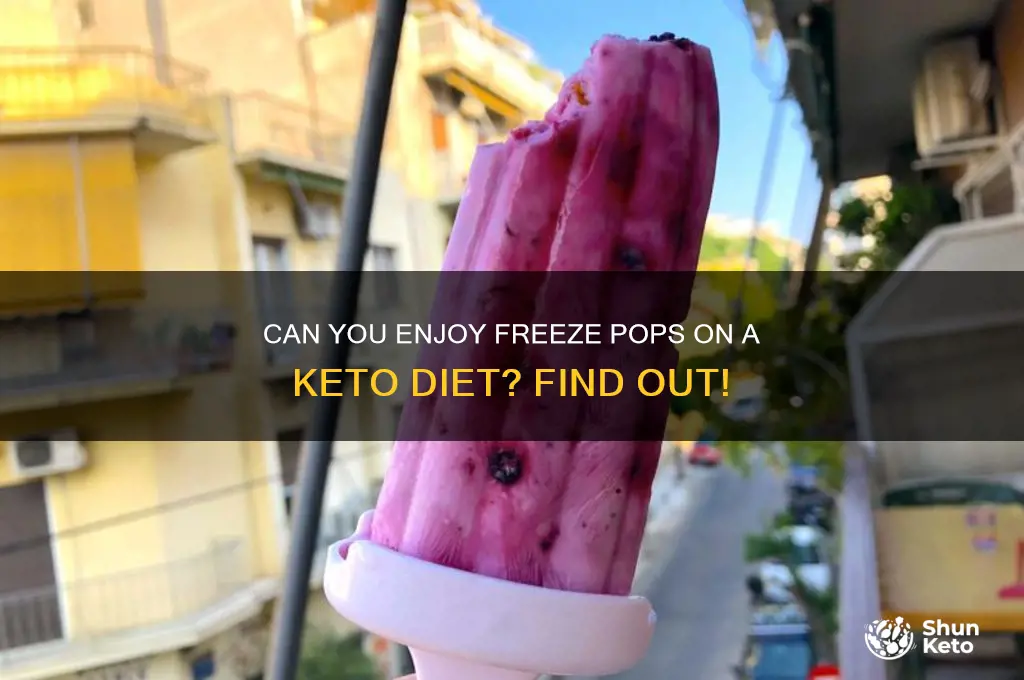 Can You Enjoy Freeze Pops On A Keto Diet? Find Out! | ShunKeto