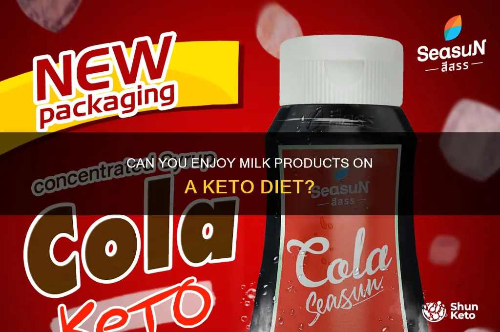 Can You Enjoy Milk Products On A Keto Diet? | ShunKeto