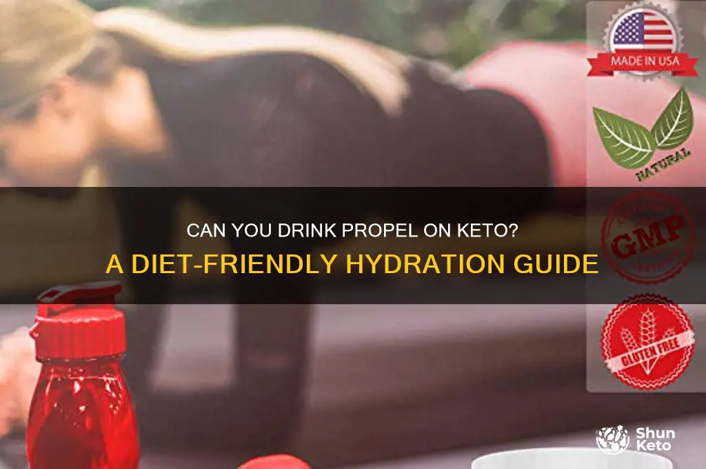 Can You Drink Propel On Keto? A Diet-Friendly Hydration Guide | ShunKeto