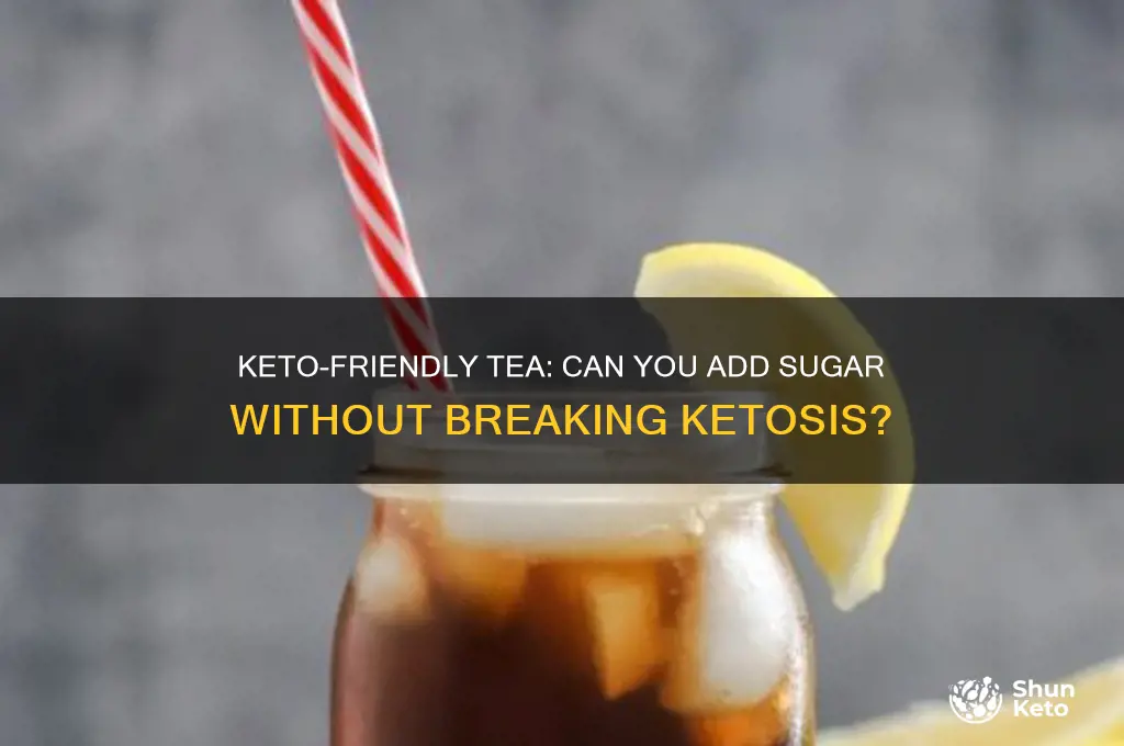 Keto-Friendly Tea: Can You Add Sugar Without Breaking Ketosis? | ShunKeto
