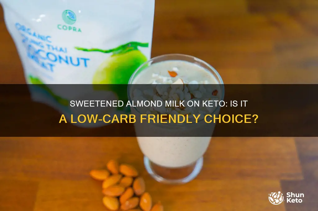 Sweetened Almond Milk On Keto: Is It A Low-Carb Friendly Choice? | ShunKeto