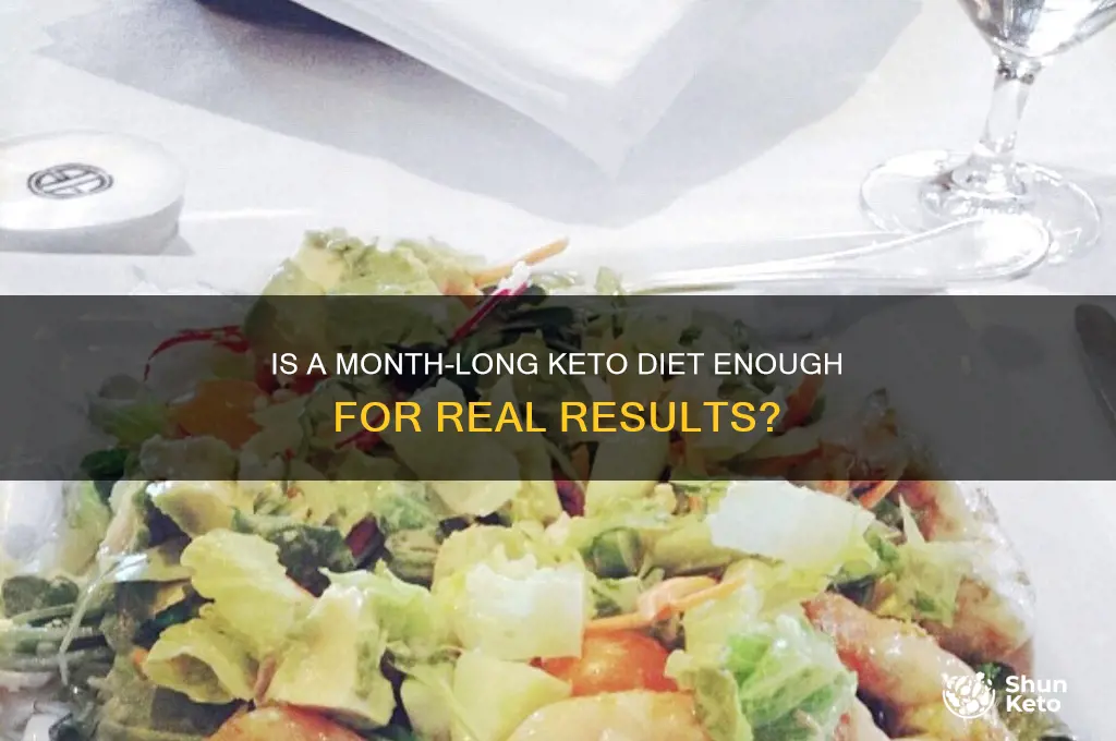Is A Month-Long Keto Diet Enough For Real Results? | ShunKeto
