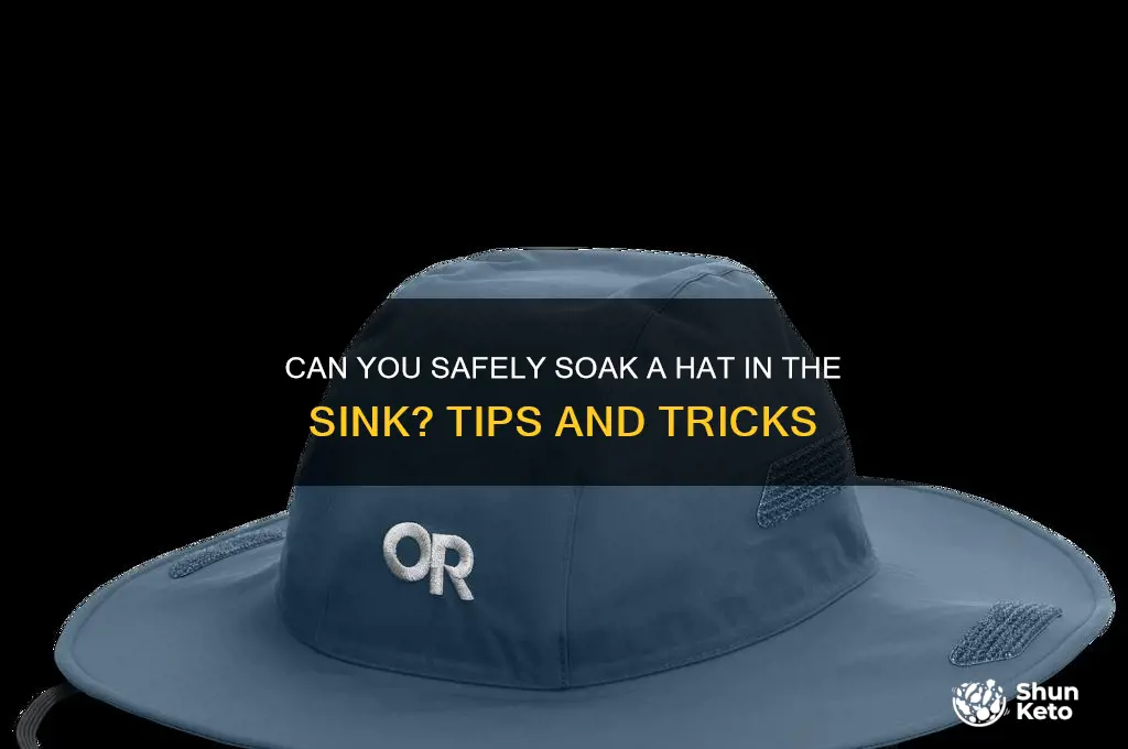 Can You Safely Soak A Hat In The Sink? Tips And Tricks | ShunKeto