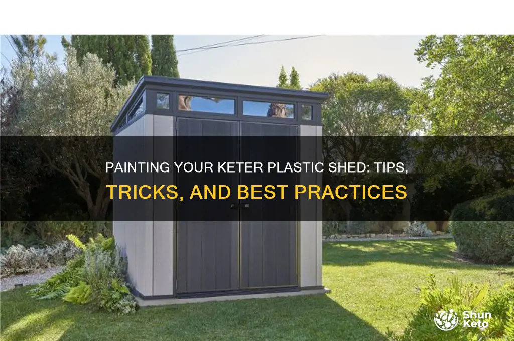 Painting Your Keter Plastic Shed: Tips, Tricks, And Best Practices ...