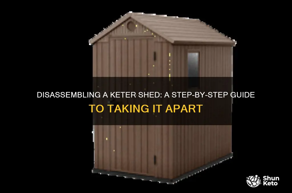 Disassembling A Keter Shed: A Step-By-Step Guide To Taking It Apart ...