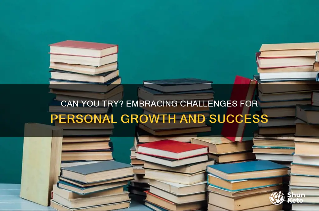Can You Try? Embracing Challenges For Personal Growth And Success ...