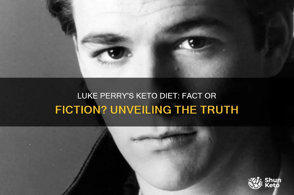 Luke Perry's Keto Diet: Fact Or Fiction? Unveiling The Truth | ShunKeto