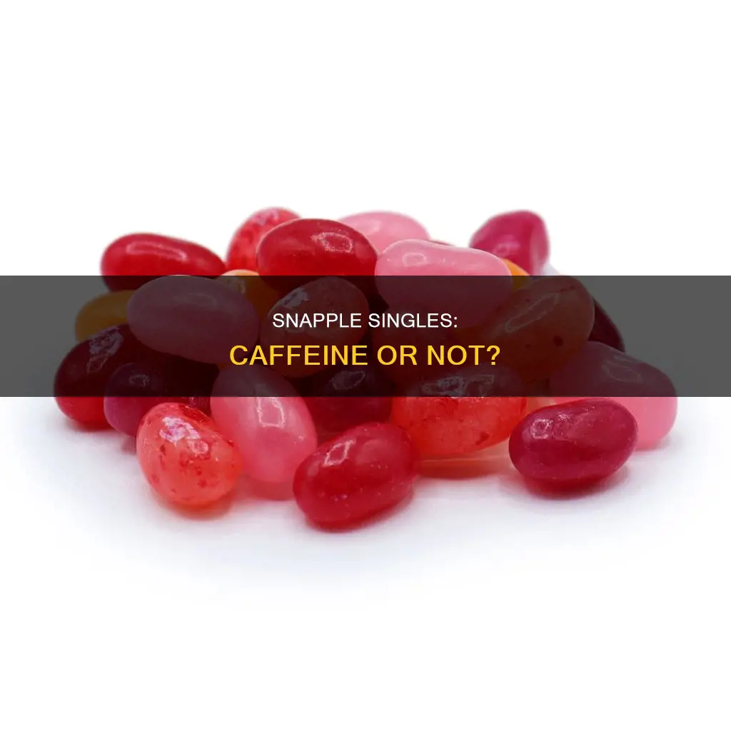 Snapple Singles: Caffeine Or Not? | ShunKeto