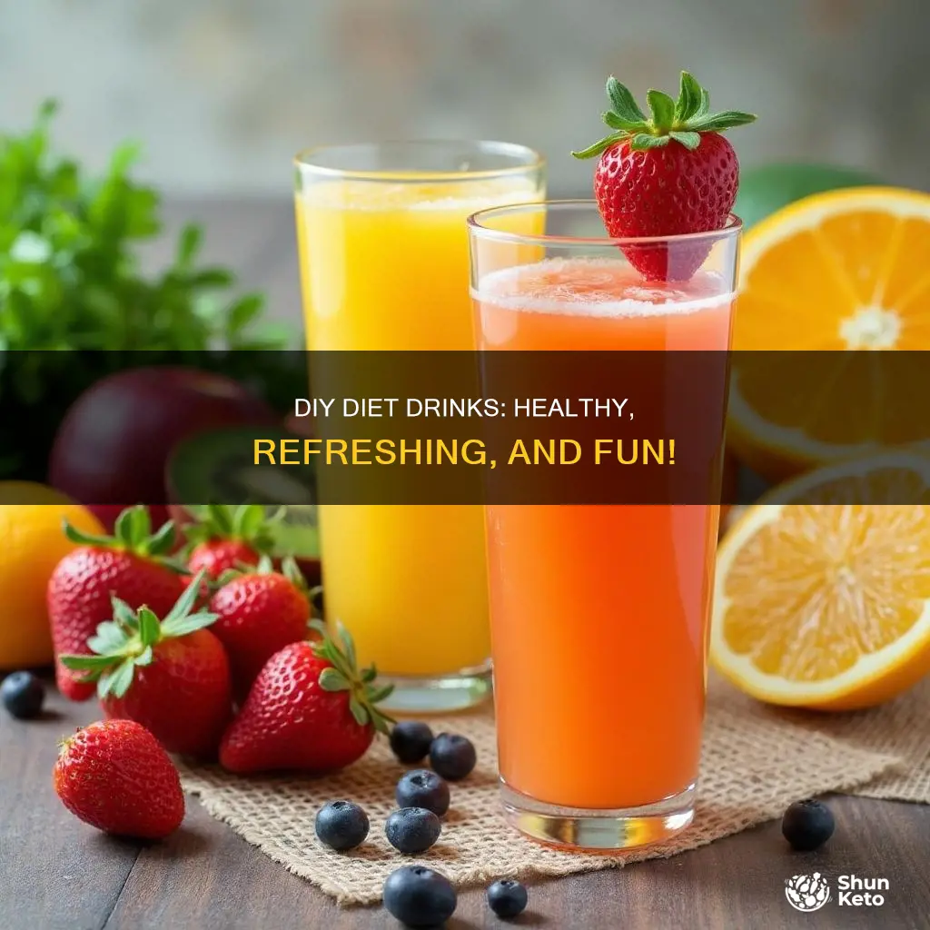 Diy Diet Drinks: Healthy, Refreshing, And Fun! | ShunKeto