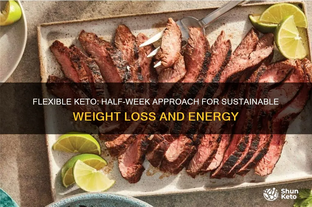 Flexible Keto: Half-Week Approach For Sustainable Weight Loss And ...