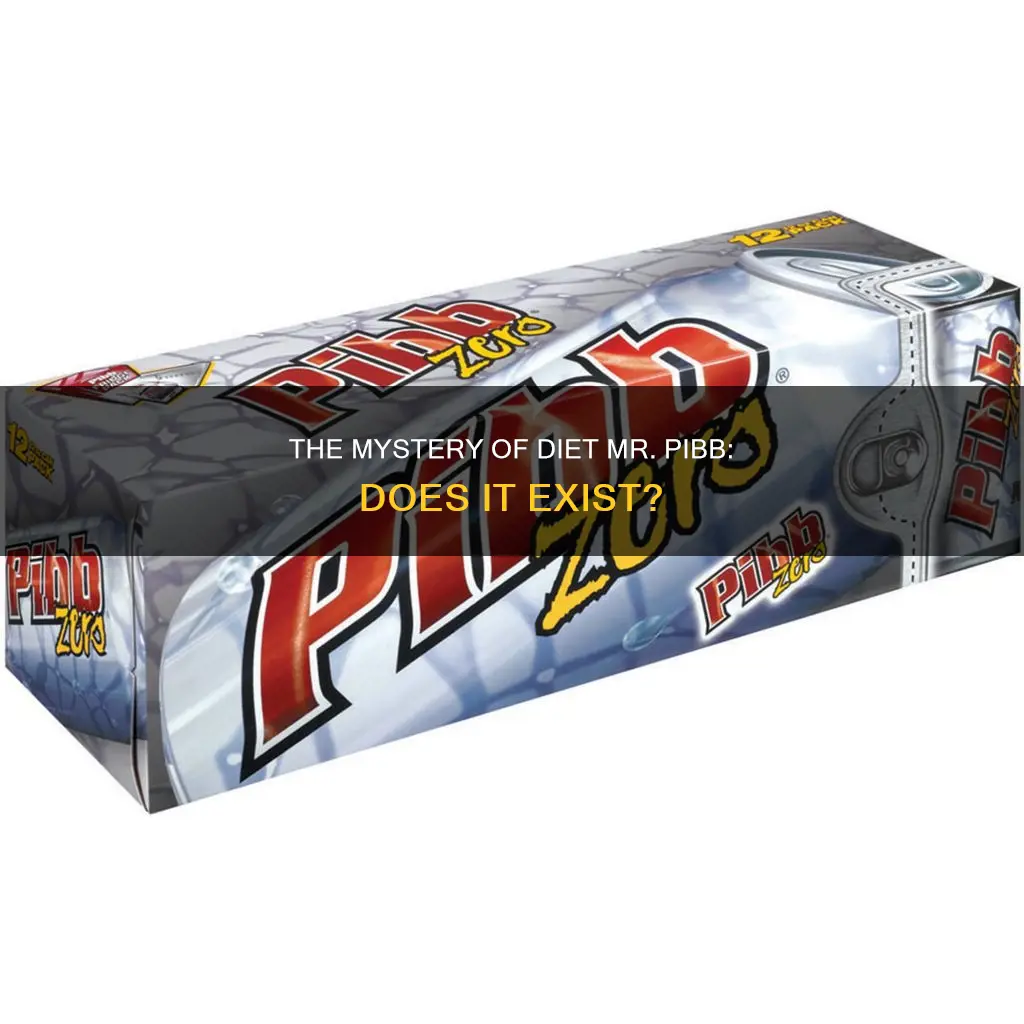 The Mystery Of Diet Mr. Pibb: Does It Exist? | ShunKeto