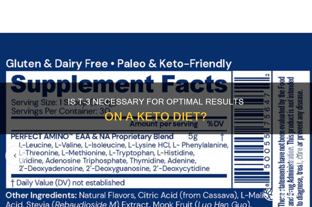 Is T-3 Necessary For Optimal Results On A Keto Diet? | ShunKeto