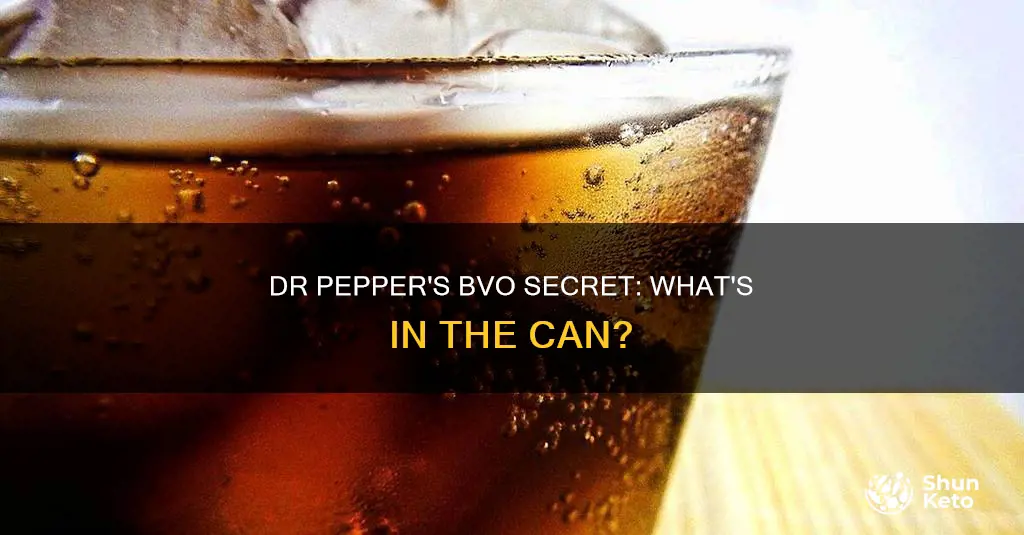 Dr Pepper's Bvo Secret: What's In The Can? | ShunKeto