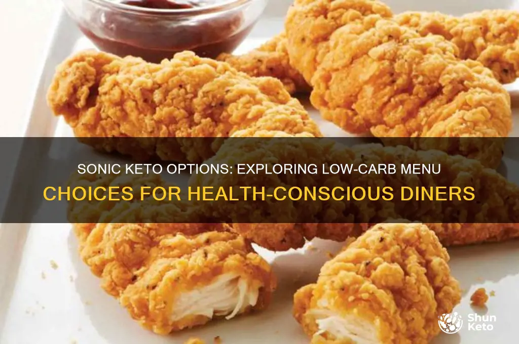 Sonic Keto Options: Exploring Low-Carb Menu Choices For Health ...