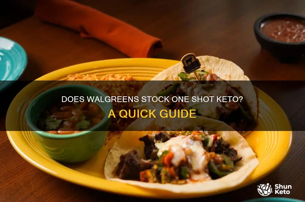Does Walgreens Stock One Shot Keto? A Quick Guide | ShunKeto