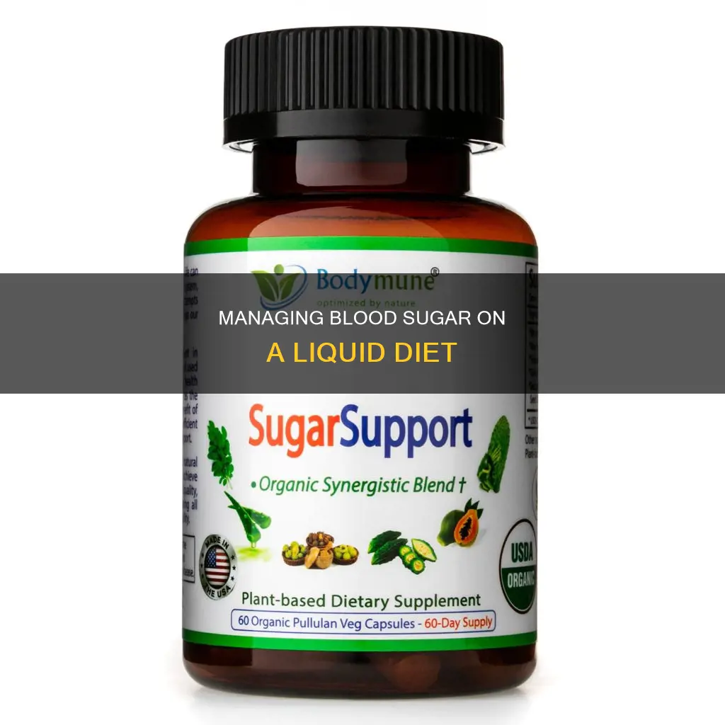 Managing Blood Sugar On A Liquid Diet | ShunKeto