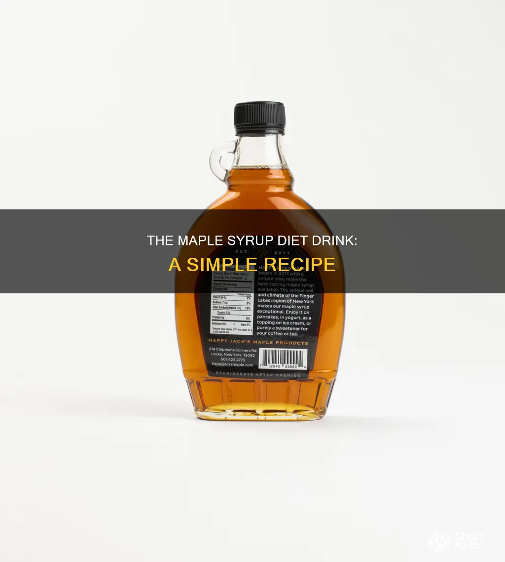 The Maple Syrup Diet Drink: A Simple Recipe | ShunKeto