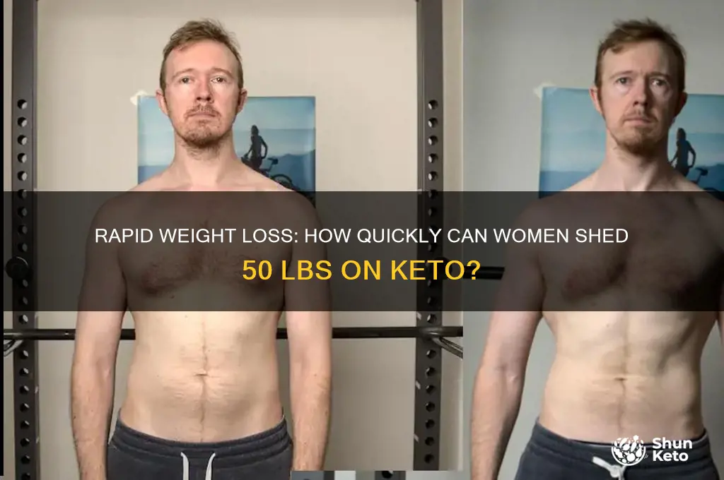 Rapid Weight Loss: How Quickly Can Women Shed 50 Lbs On Keto? | ShunKeto
