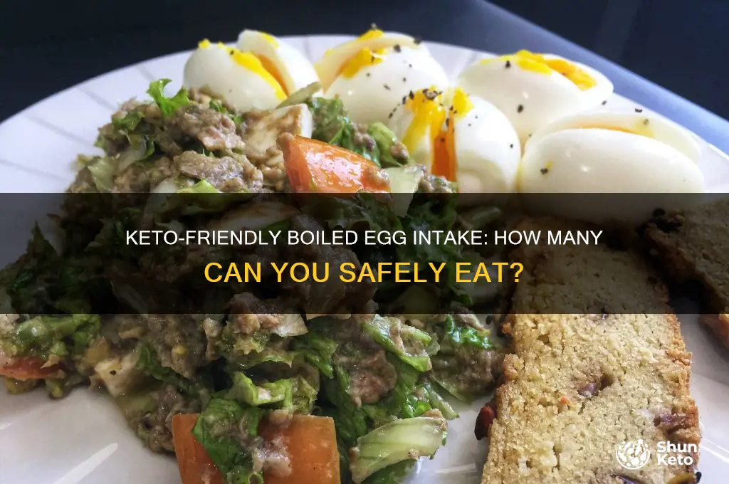 Keto-Friendly Boiled Egg Intake: How Many Can You Safely Eat? | ShunKeto