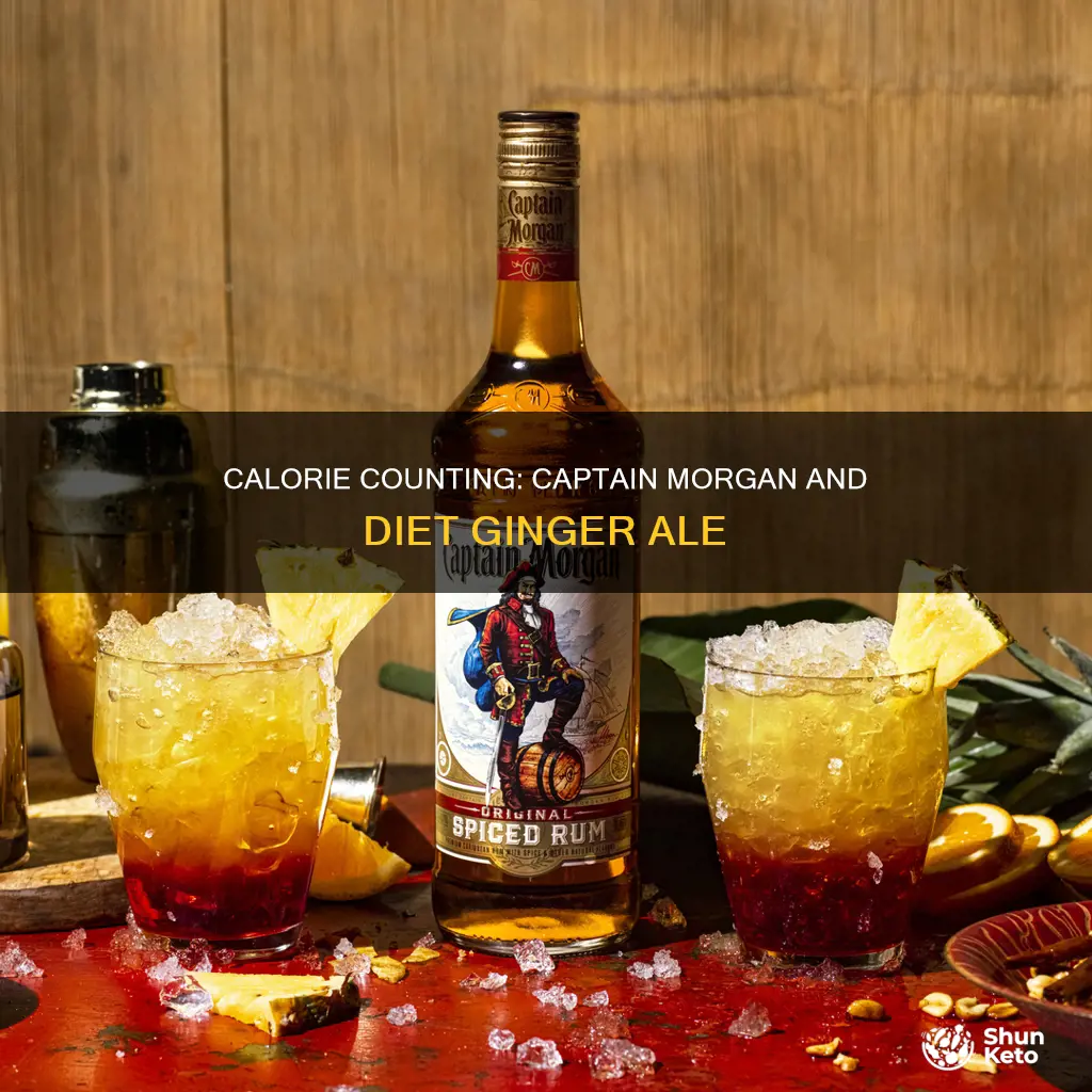 Calorie Counting: Captain Morgan And Diet Ginger Ale | ShunKeto