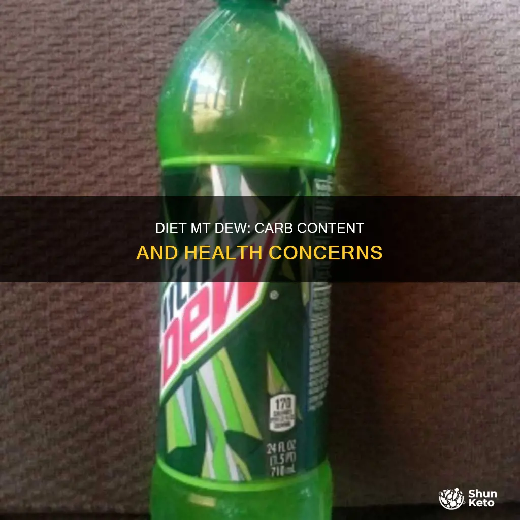 Diet Mt Dew: Carb Content And Health Concerns | ShunKeto