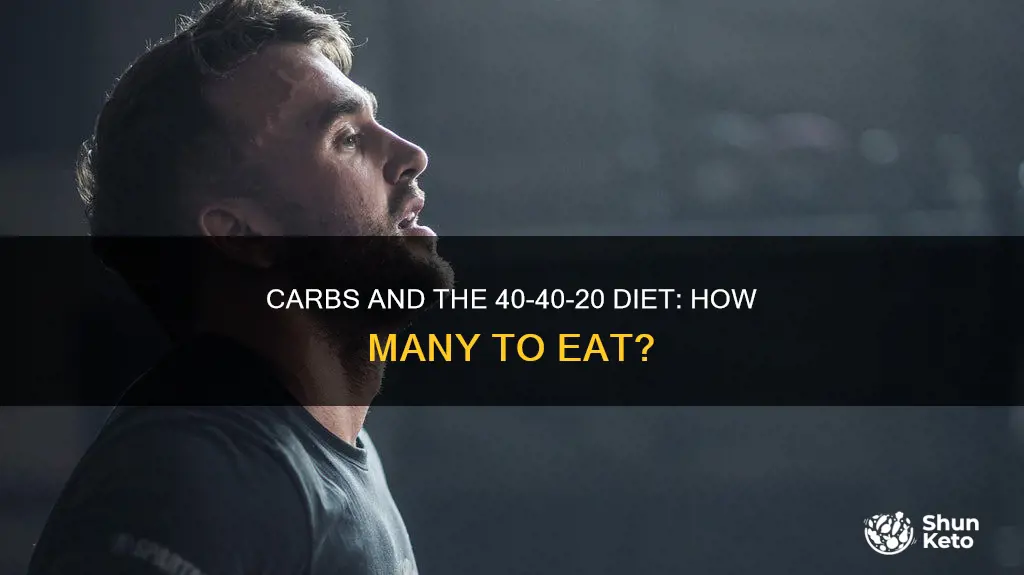 Carbs And The 40-40-20 Diet: How Many To Eat? | ShunKeto