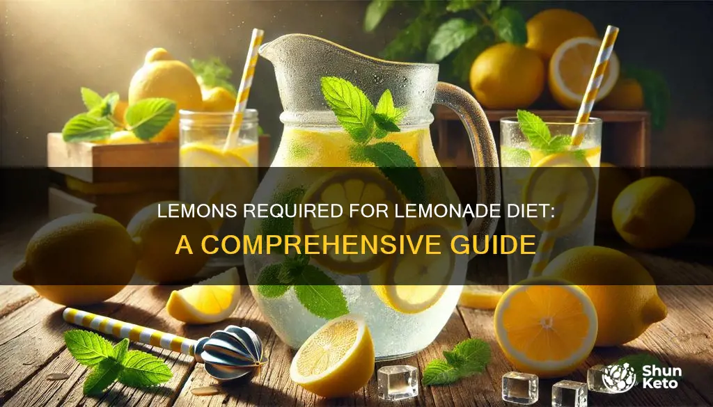 Lemons Required For Lemonade Diet: A Comprehensive Guide | ShunKeto