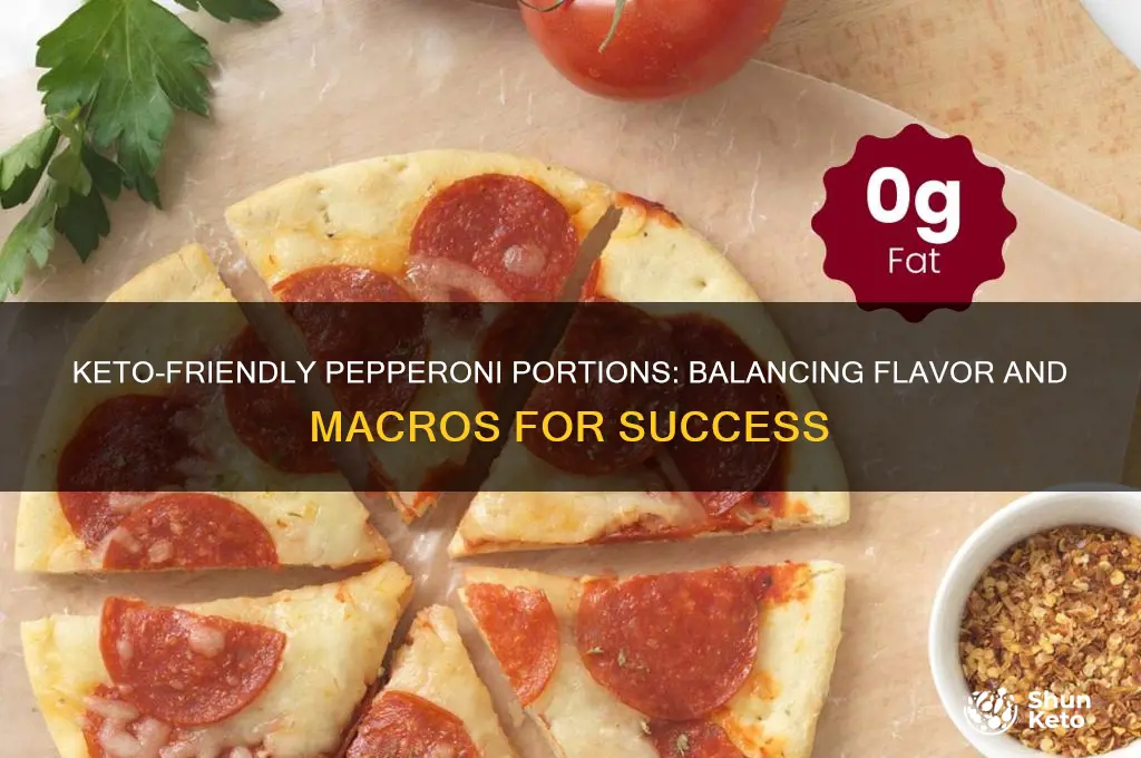 Keto-Friendly Pepperoni Portions: Balancing Flavor And Macros For ...