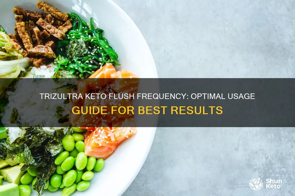Trizultra Keto Flush Frequency: Optimal Usage Guide For Best Results ...