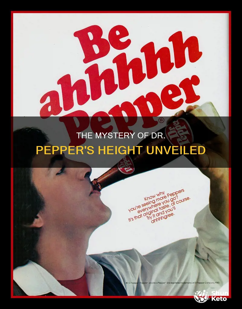 The Mystery Of Dr. Pepper's Height Unveiled | ShunKeto