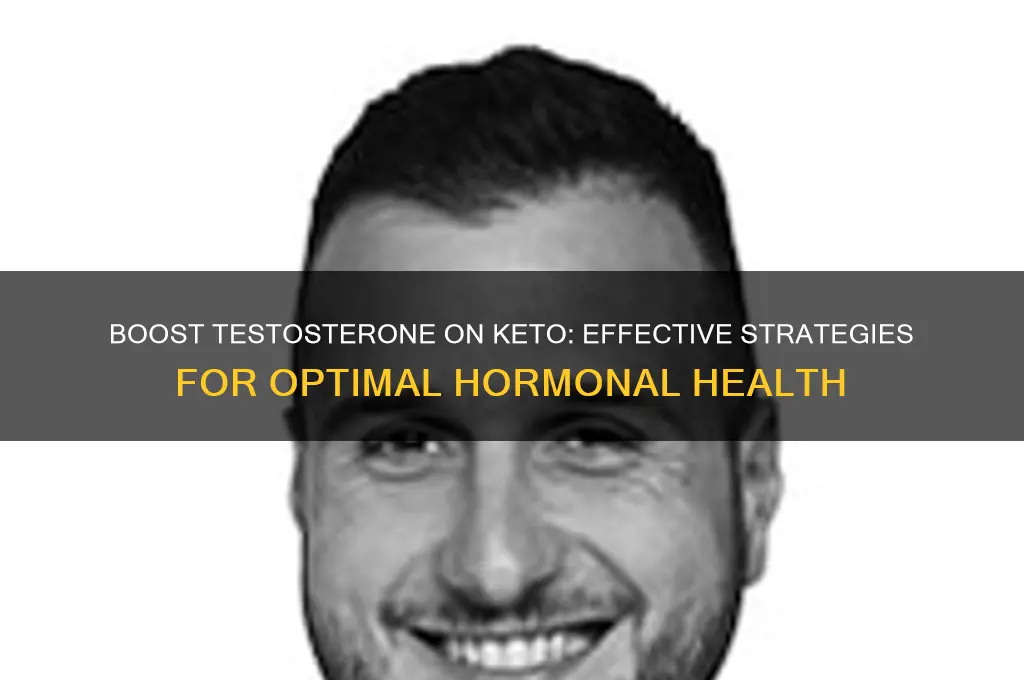 Boost Testosterone On Keto: Effective Strategies For Optimal Hormonal ...