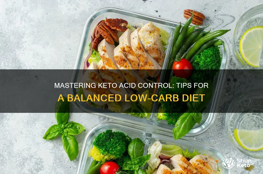 Mastering Keto Acid Control: Tips For A Balanced Low-Carb Diet | ShunKeto