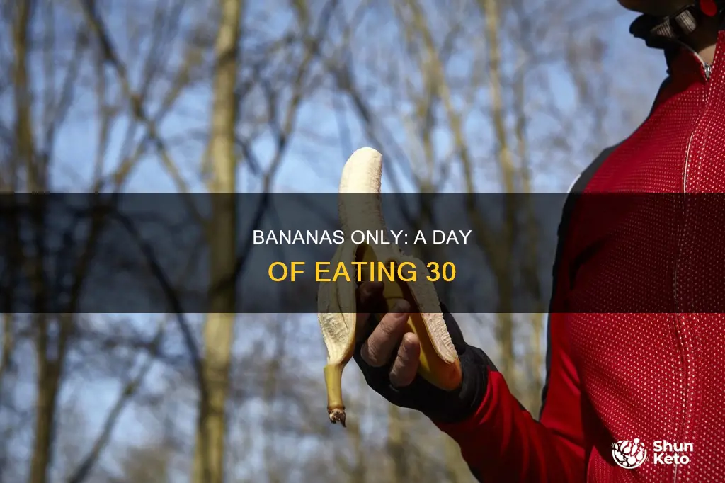 Bananas Only: A Day Of Eating 30 | ShunKeto