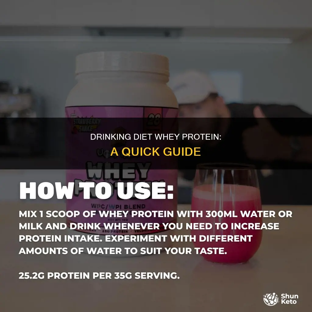 Drinking Diet Whey Protein: A Quick Guide | ShunKeto